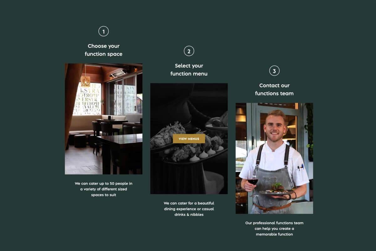 Fiddlesticks Restaurant & Bar | Project by Weave Digital